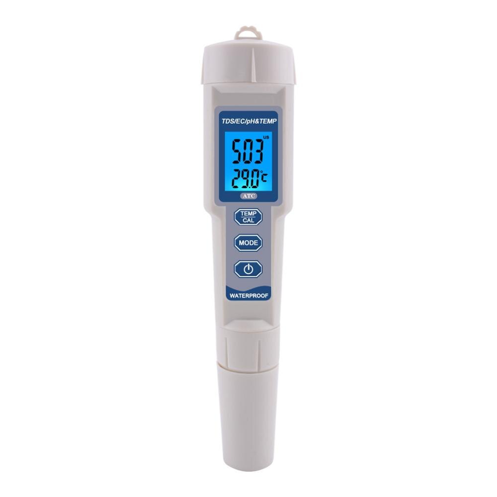 4- i -1 penna digital vattenmonitor ph/tds/ec/term... – Vicedeal