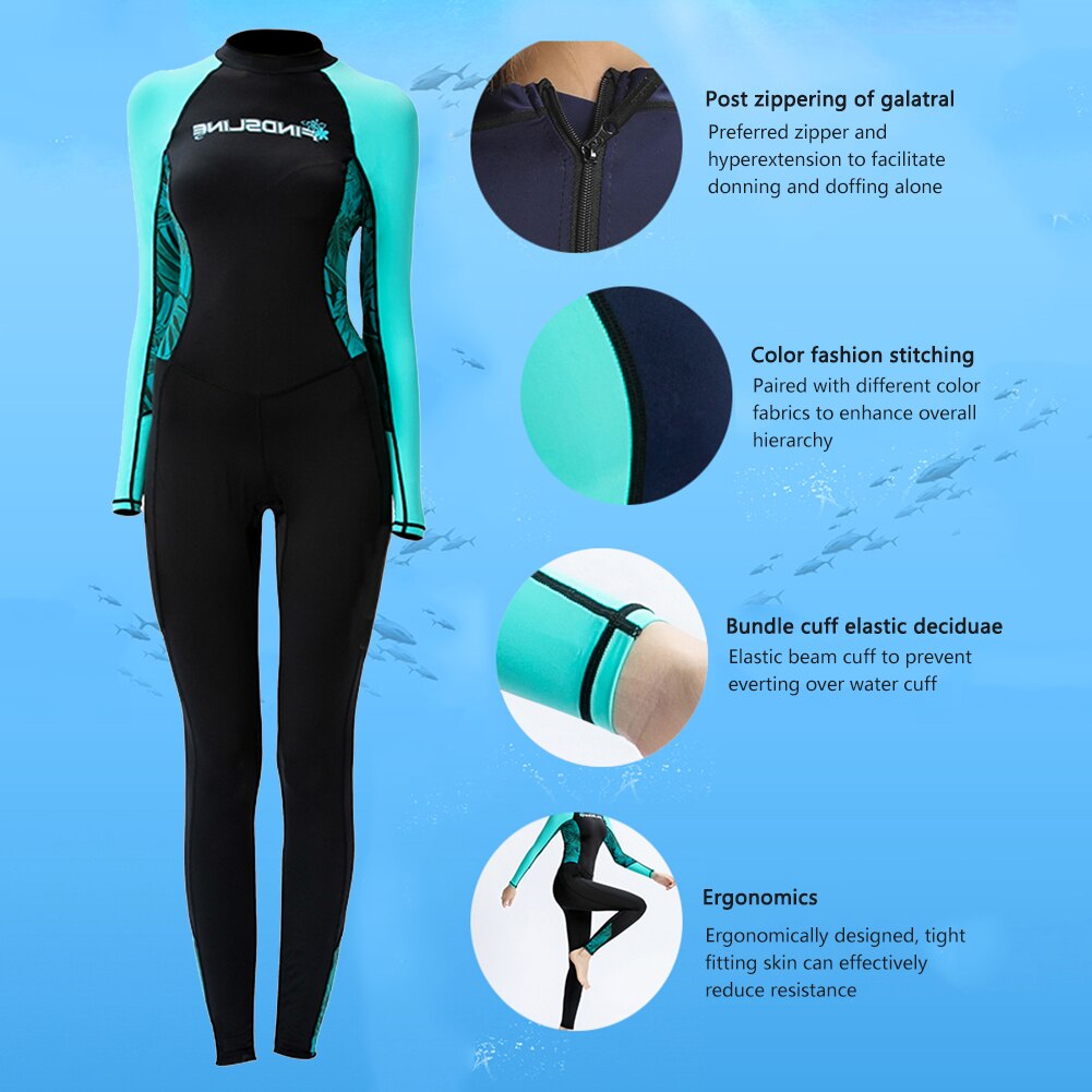 1set Full Body Wetsuit One-Piece Scuba Snorkeling ... – Grandado