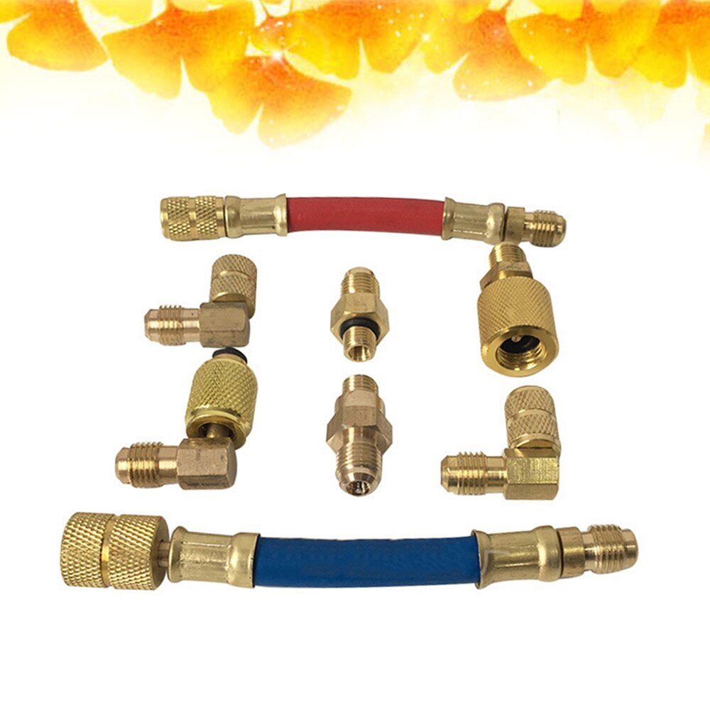 8Pcs Car Air Conditioner Refrigeration R134A R12 C... – Vicedeal