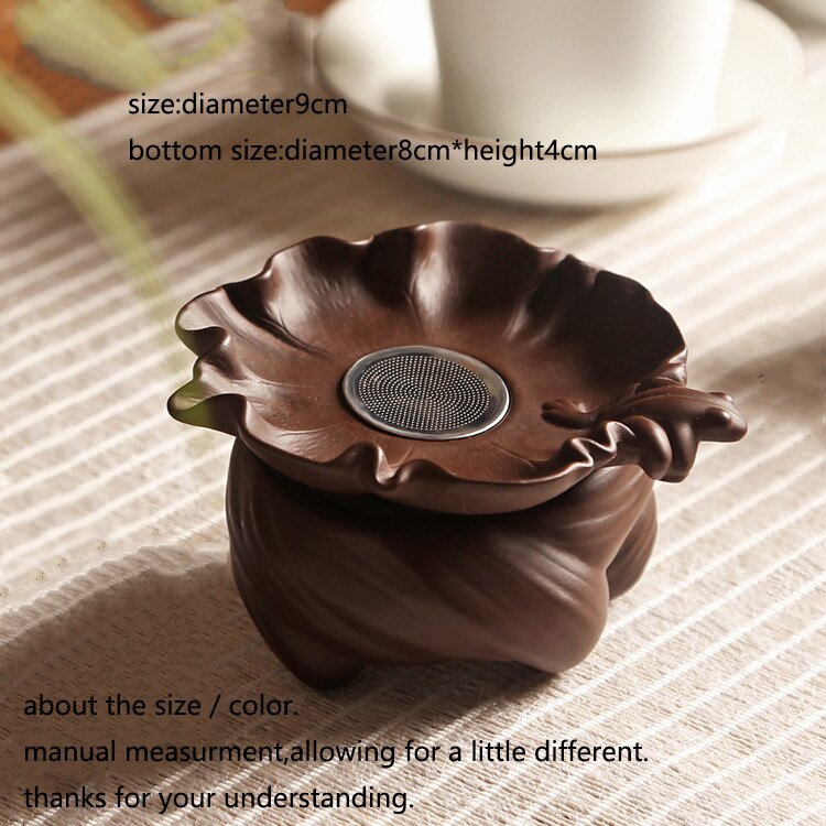 Tea Infuser Natural Purple Clay Tea Filter Coffee ... – Grandado