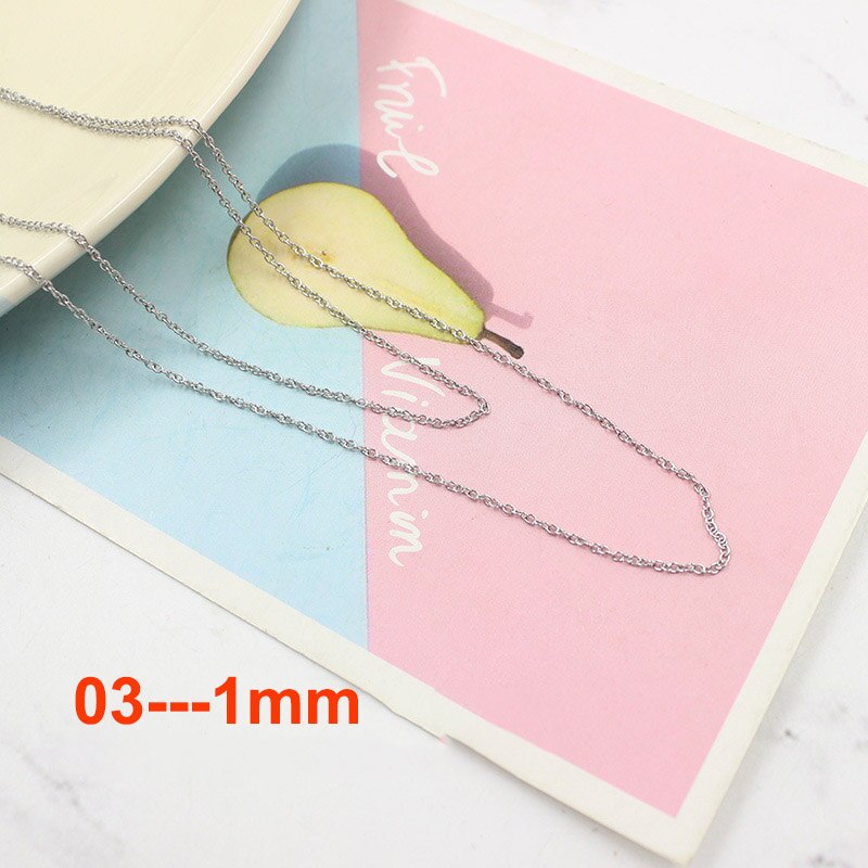 5 yardas 316L acero inoxidable redondo O enlace ca... – Grandado