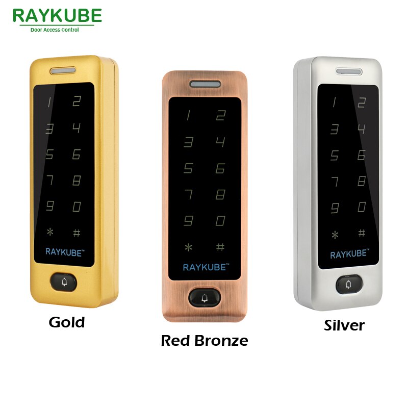 RAYKUBE Access Control RFID 125HKz Metal Password ... – Grandado