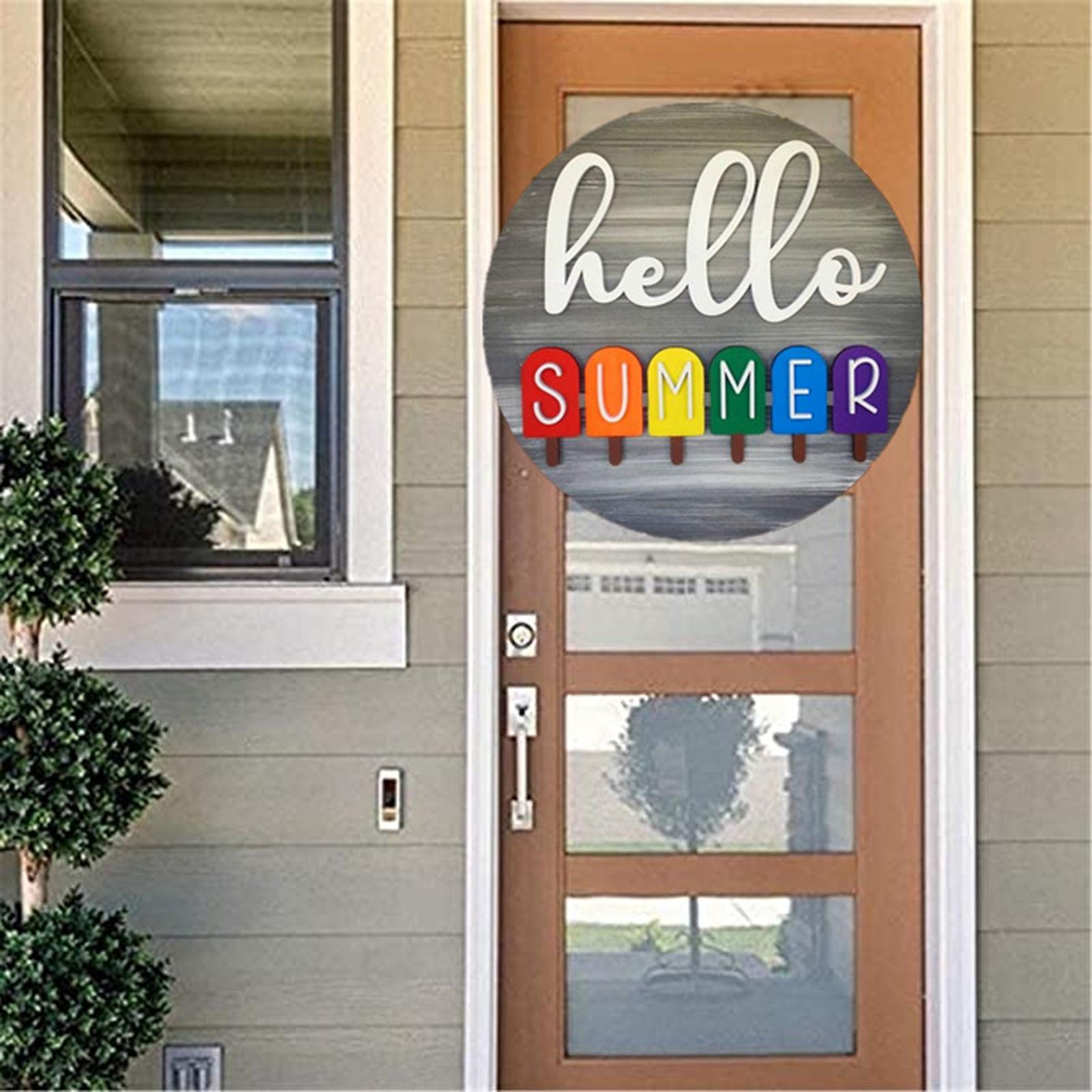 Interchangeable Seasonal Door Sign Seasonal Front ... – Grandado