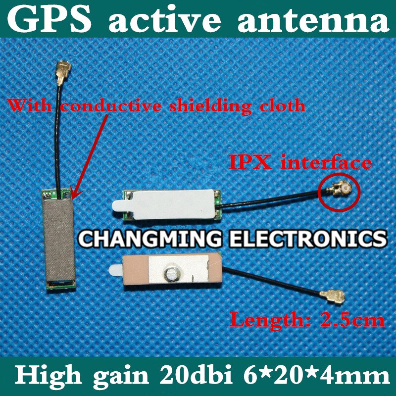 6*20*4mm GPS active antenna gain 20dbi Standing wa... – Grandado