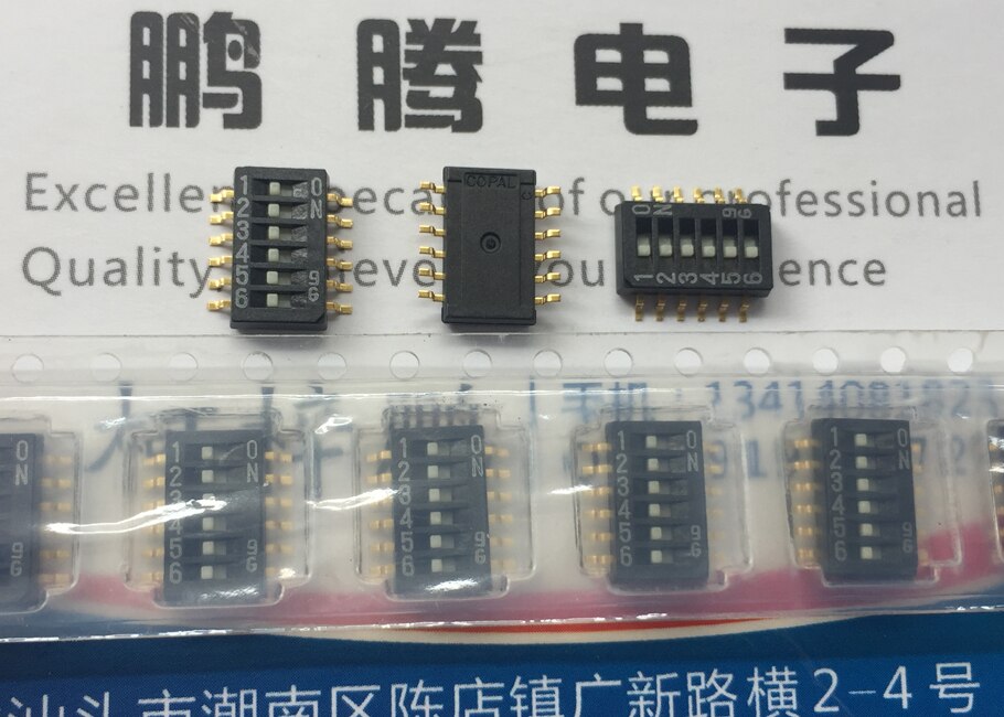 5 pçs/lote original japonês copal CHS-06TB1 6-bit ... – Grandado