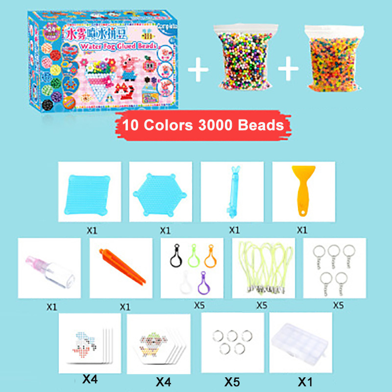 11400pcs Water Sticky Beads Toy DIY 3D Bead Educat... – Vicedeal