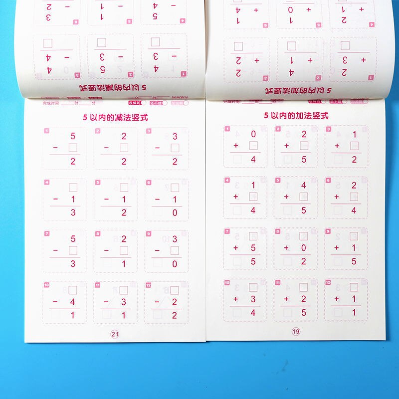 5 Books/Set Within 10/20/50/100 Addition and Subtr... – Grandado