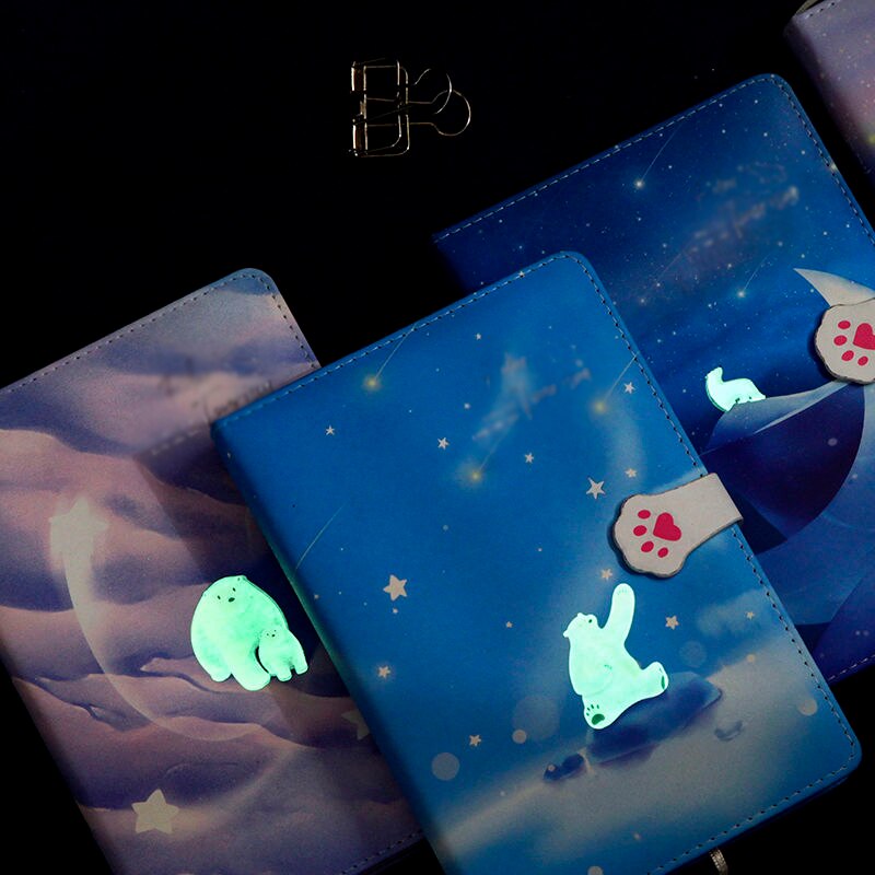 Glow-in-the-dark fantasy girl hand book AR animati... – Grandado