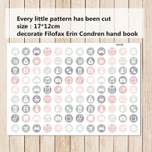 Daily life label stationery sticker Utility Icon D... – Grandado