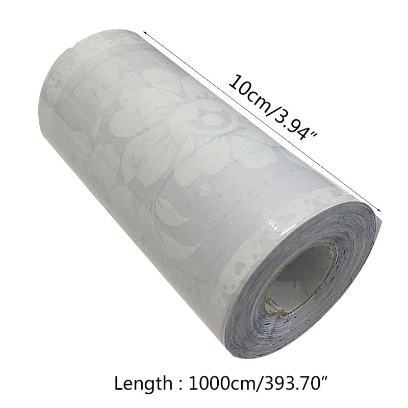 1Roll 10m Floral Printed Lace Border Sticker Water... – Grandado