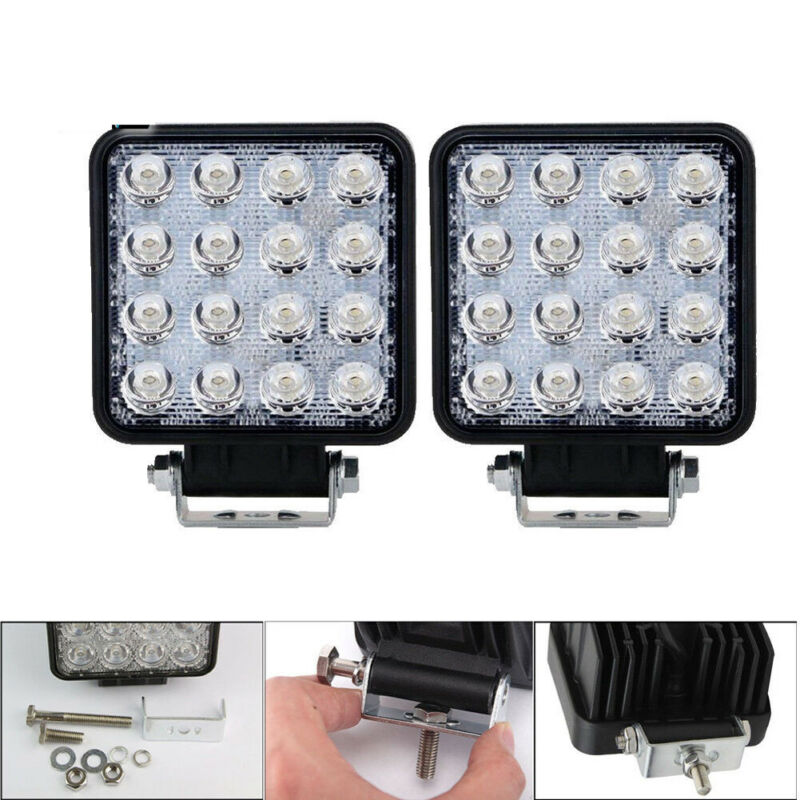 1PC 48W LED Road Work Light Lamp 12V 24V Car Boat ... – Vicedeal