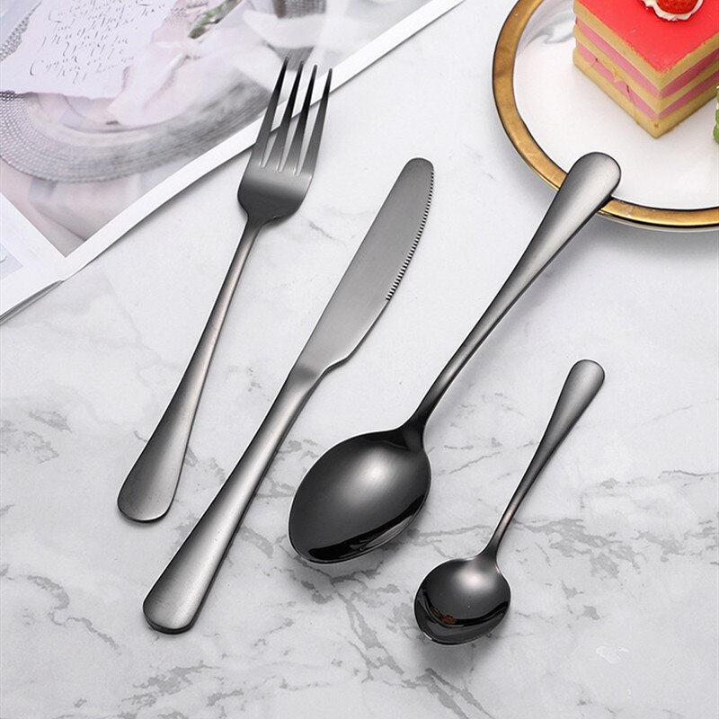 24 High-end Cutlery Set Stainless Steel Cutlery Se... – Grandado