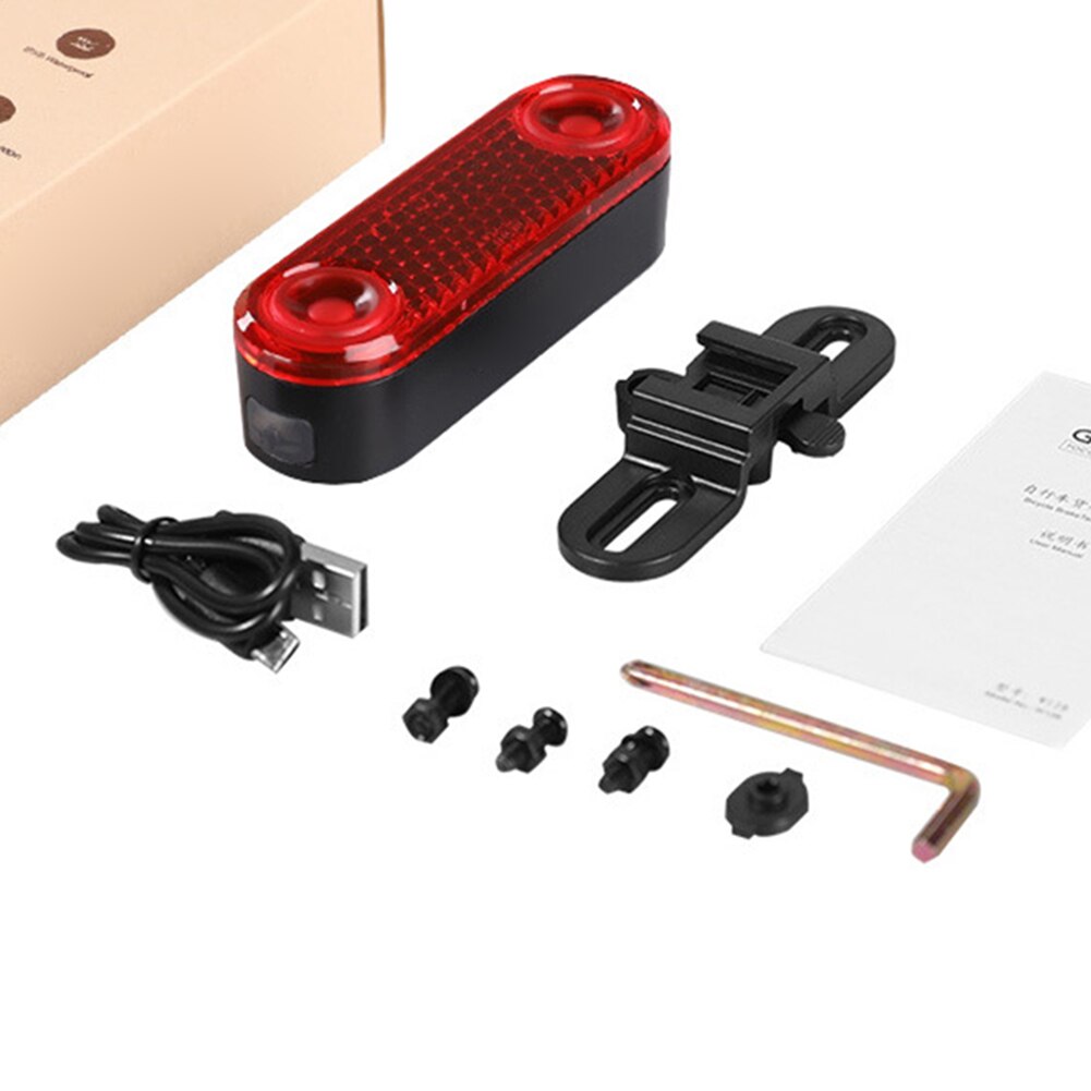 Bicycle Luggage Carrier LED Light 60Lm 1200mah Sma... – Grandado