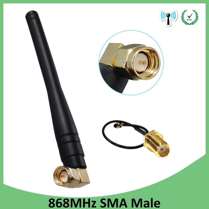 868 Mhz 915 Mhz Antenne Lora 3dbi Sma Male Connect... – Vicedeal