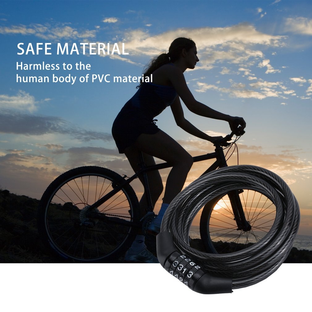 Multi Types Bicycle Lock Code Key Locks Bike Cycli... – Vicedeal