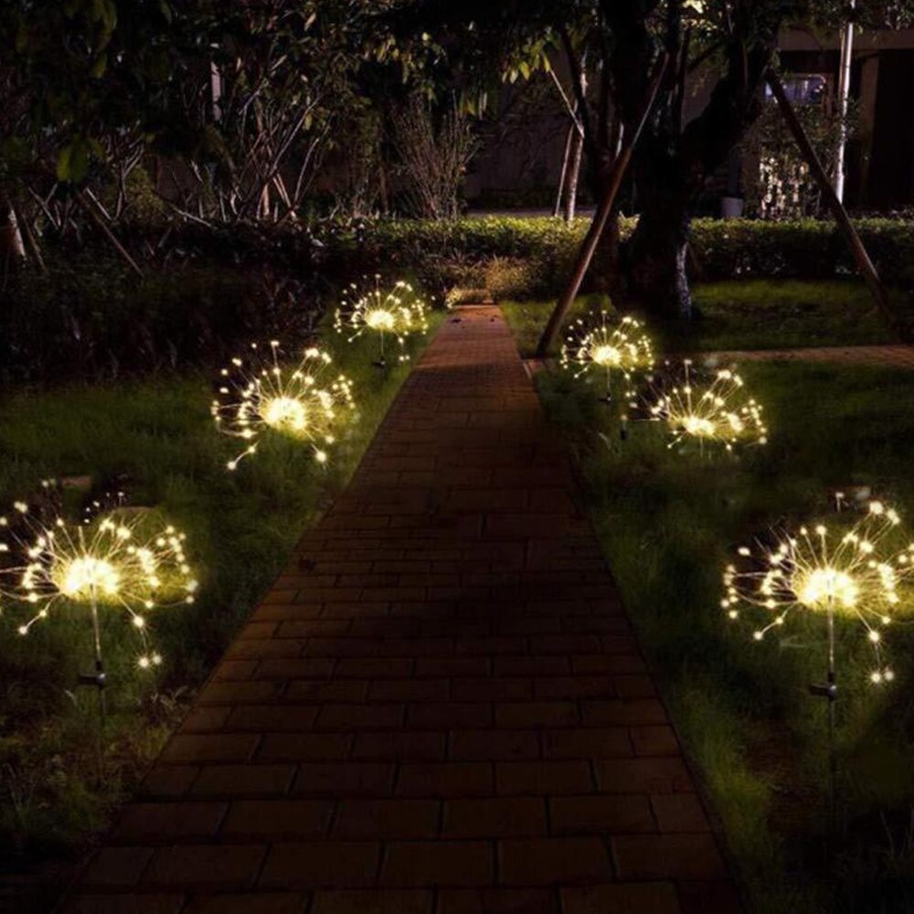 Solar Powered Outdoor Grass Globe Lamp 90/120/198 ... – Grandado