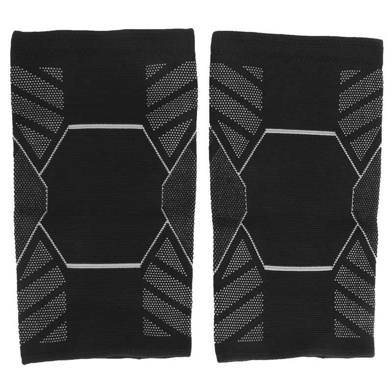 Red/Silver 1 Pair Sports Knee Protector Knee Suppo... – Grandado