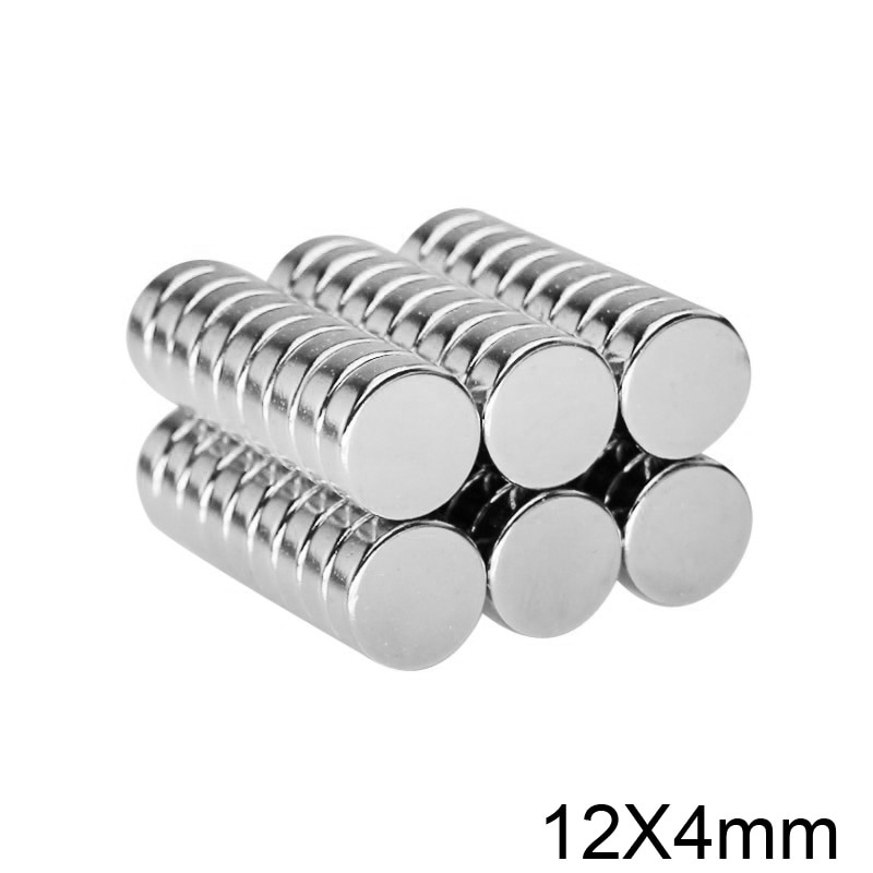 100/150/200/300PCS 12x4 mmN35 Round Magnets Neodym... – Grandado