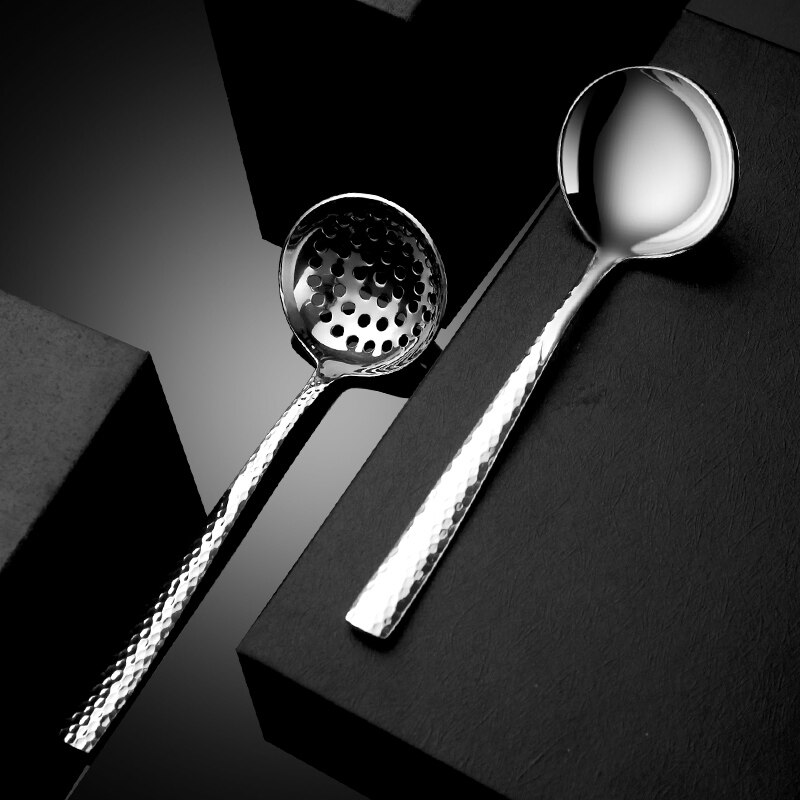 Stainless Steel Soup Spoon/Colander Durable Anti-C... – Vicedeal