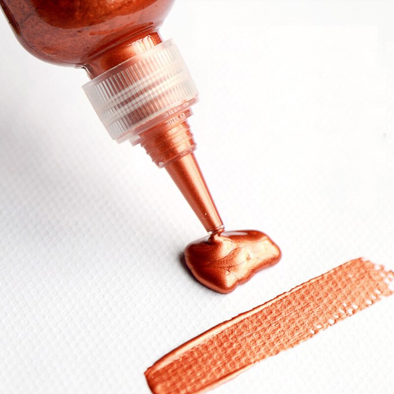 60ml Gold Paint Metallic Acrylic Paint,waterproof ... – Grandado