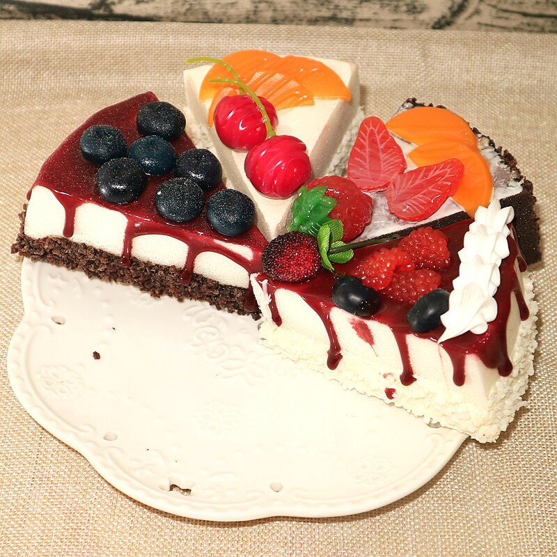 6pcs/Set Simulation cake model fruit cake model or... – Vicedeal