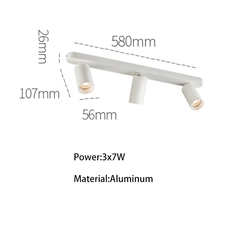 Saiyo LED Spot Lights GU10 MR16 Fitting Aluminum 7... – Grandado