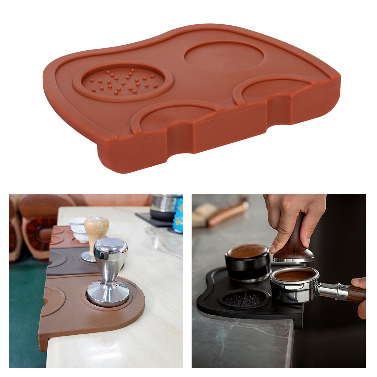 SiliconeCoffee Tamper Pad Coffee Tampering Corner ... – Vicedeal