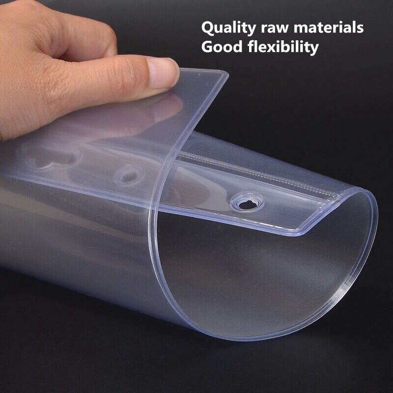 A4 Clear PVC Waterproof Resealable Zip Type Card H... – Vicedeal