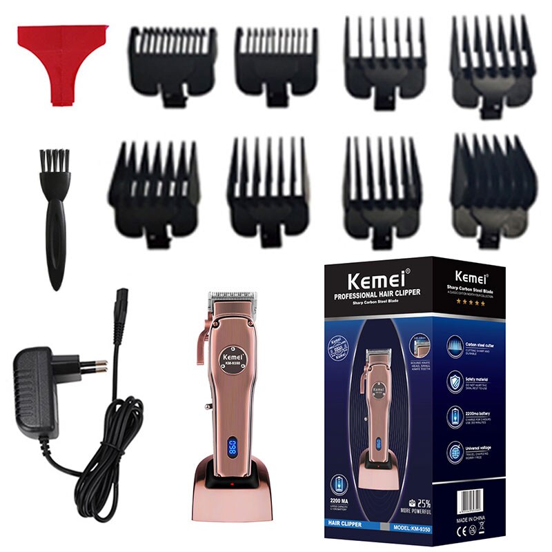 Original LCD adjustable blade rechargeable hair cl... – Vicedeal
