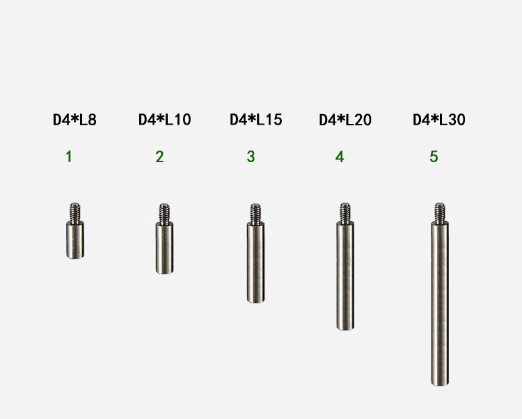Stainless Steel Circular Big Flat Plane Contact Po... – Grandado