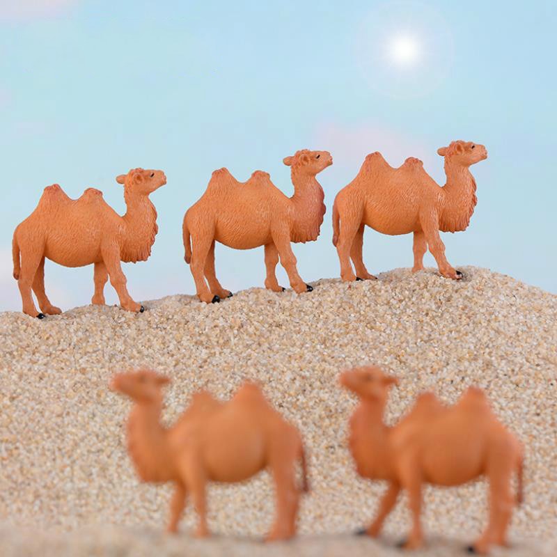Mini Camel Miniature Figurines Animals Resin Craft... – Grandado