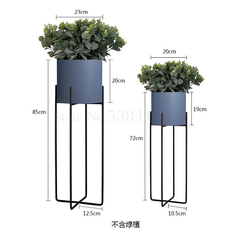 Nordic Wrought Iron Green Flower Frame Living Room... – Vicedeal