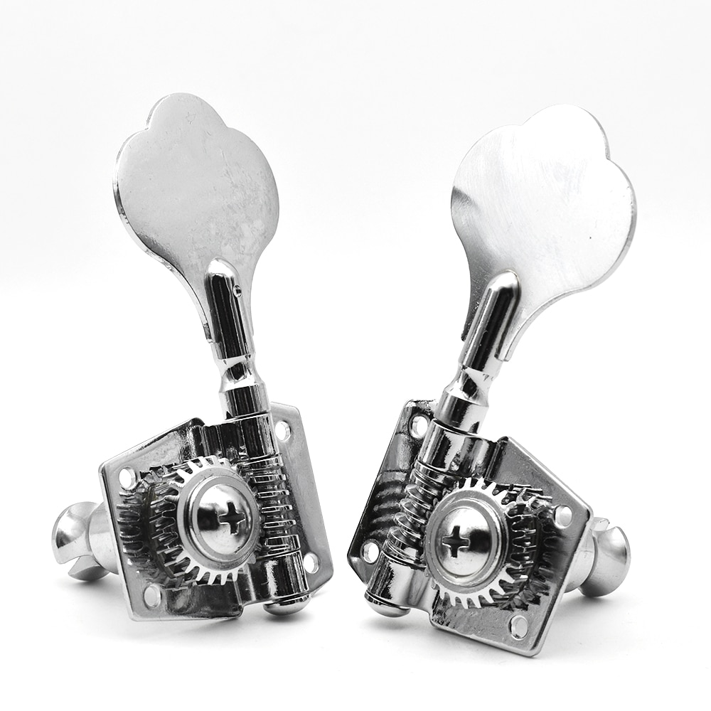 4pcs Silver Bass Tuning Pegs Tuner 4R Open Type Ma... – Vicedeal