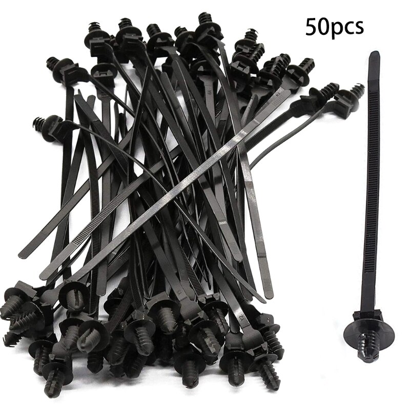 Nylon Push Mount Auto Dome Cable Zip Tie, 168Mm Le... – Grandado