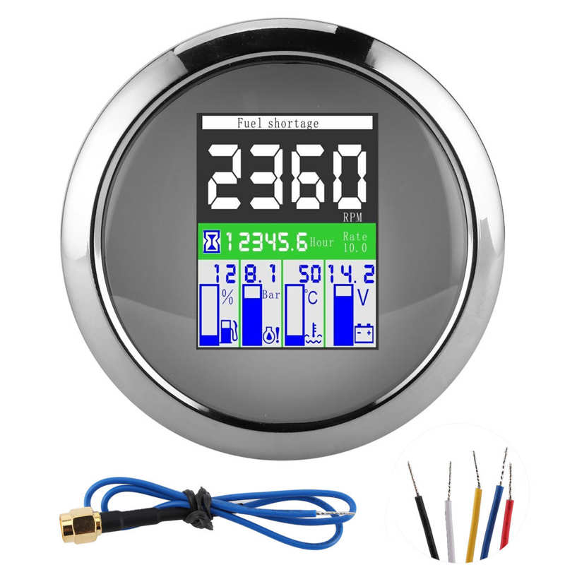 Multifunction Gauge 85mm RPM Temp Oil Pressure Fue... – Grandado