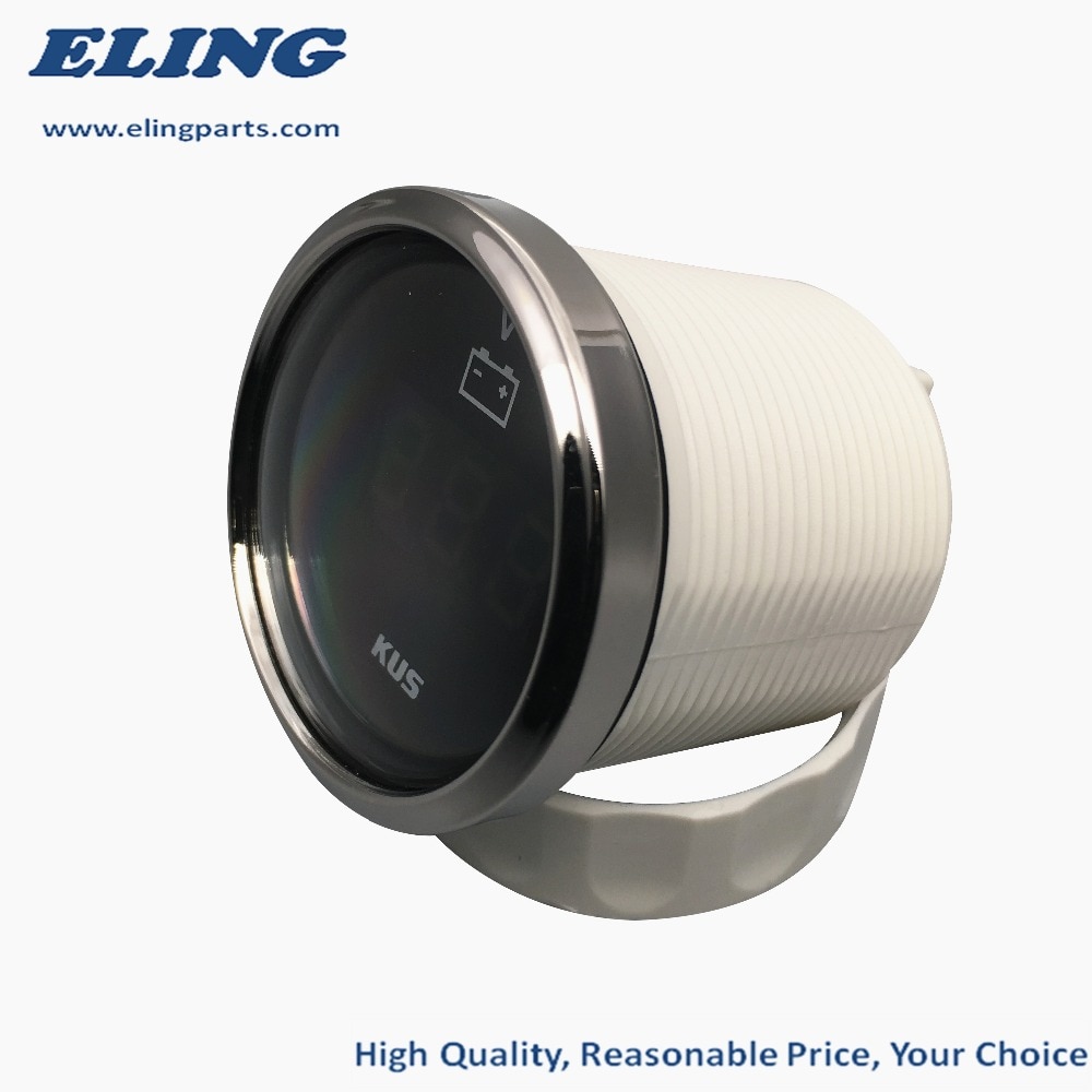 KUS 2" Marine Auto Digital Voltage Gauge 9-32V Boa... – Grandado