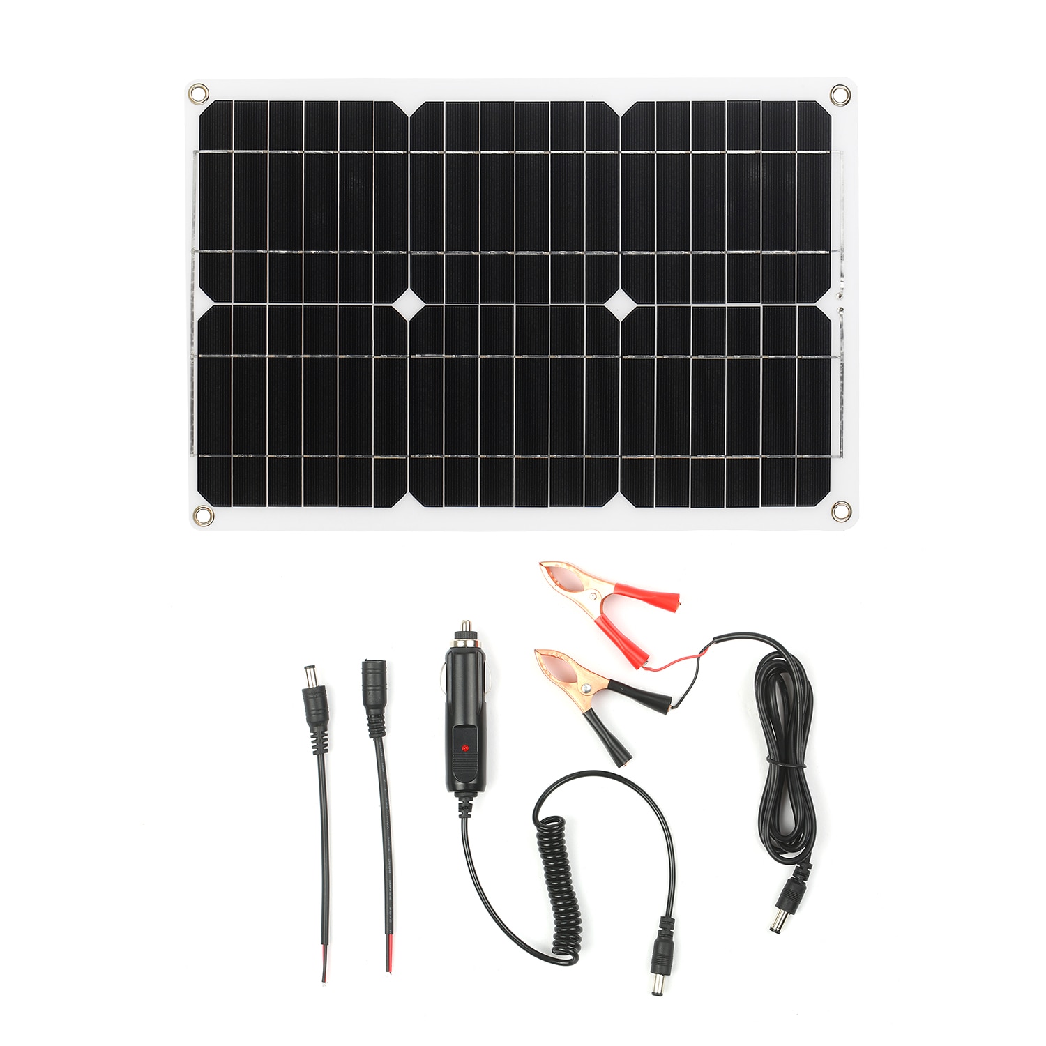 18W 12V Solar Panel Kit Off Grid Monocrystalline M... – Grandado