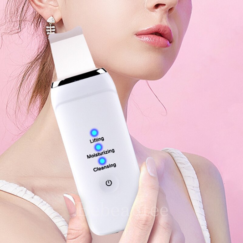 Powerful Scraber Ultrasound Cleaning Skin Recharge... – Vicedeal