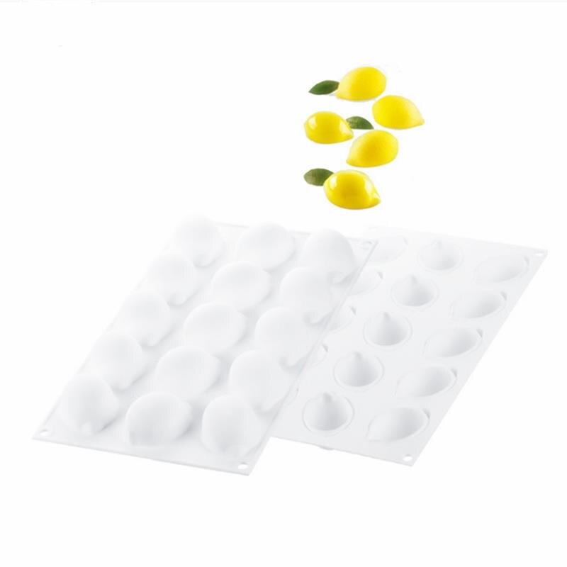 Lemon Shape Silicone Mold 15-Cavity DIY Cake Mold ... – Vicedeal
