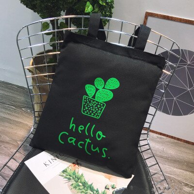 1Pc Leuke Print Canvas Tote Vrouwen Shopper Shoppi... – Grandado