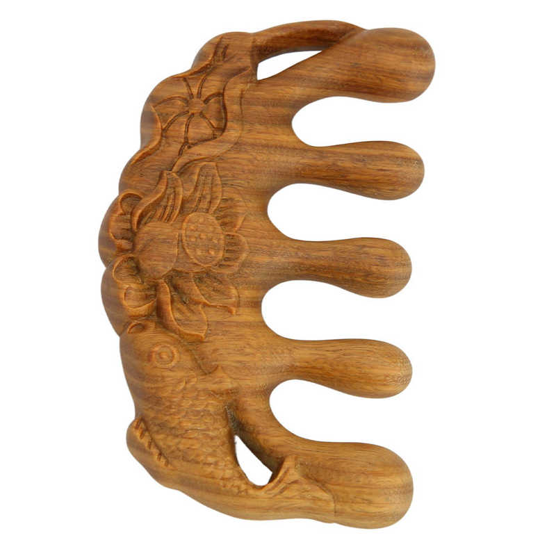 Meridiaan Grove Massage Kam Kam Tanden Groene Sand... – Vicedeal