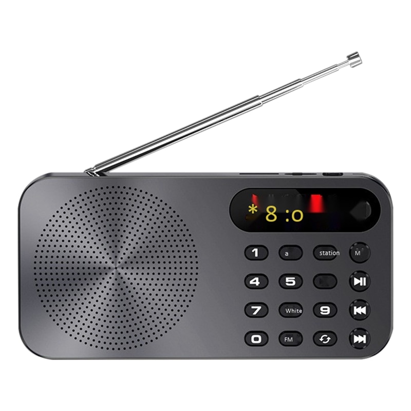 Q6 Radio Multi-Function Fm Radio Rechargeable Walk... – Vicedeal