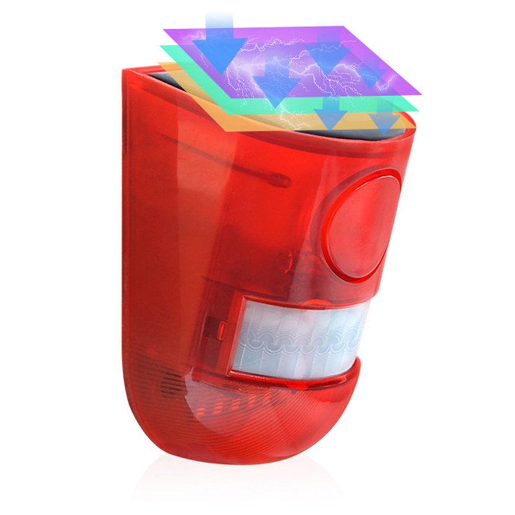 Solar Sound Alert Flash Warning 110 Decibels Sound... – Vicedeal