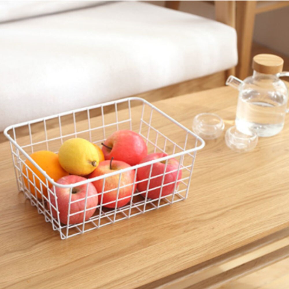 Iron Food Storage Box Fruit Sundries Book Storage ... – Grandado