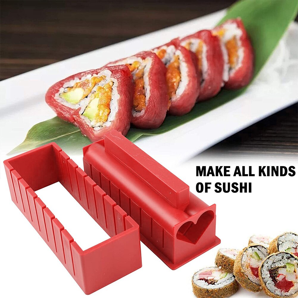 10PCS Square Sushi Making Kit Sushi Molds DIY Set ... – Grandado