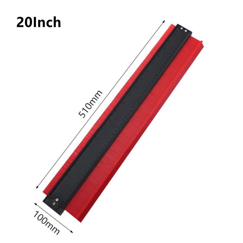 20" Width Plastic Profile Copy Gauge Contour Measu... – Grandado