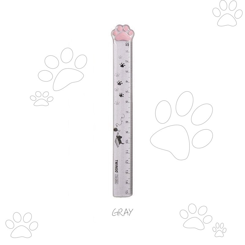 Cat Ruler Kawaii Accessories Cute Ruler Novelty St... – Grandado