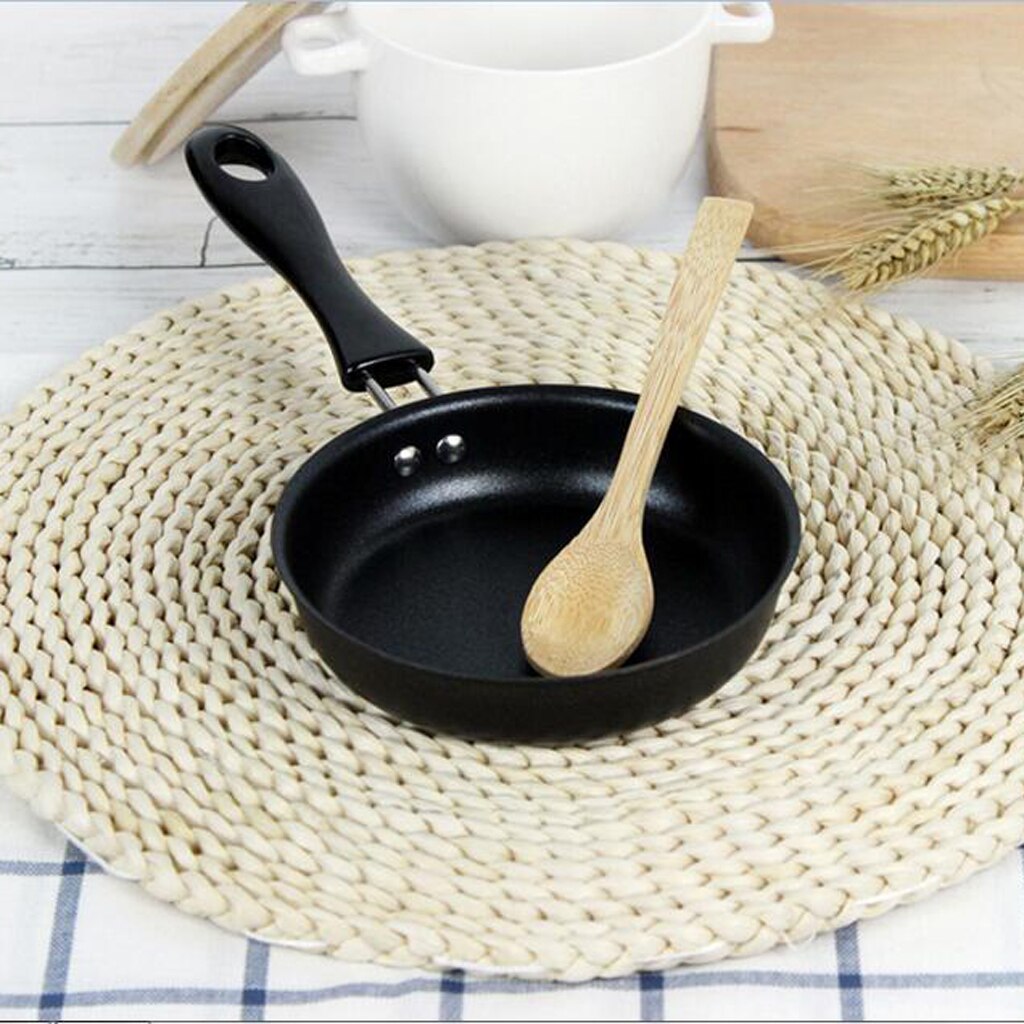 Small Cast Iron Pans Round Egg Pan for Induction O... – Grandado