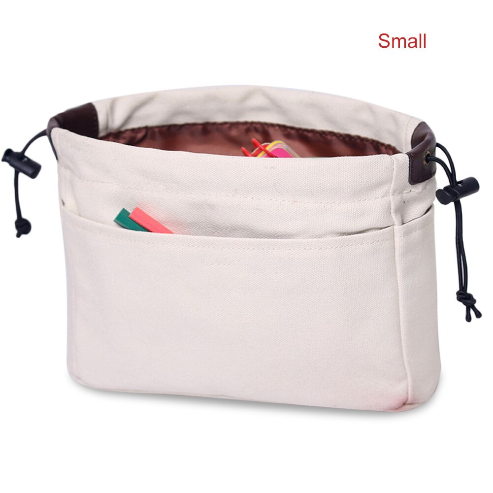 Canvas Purse Organizer Bag Organizer Insert with C... – Vicedeal