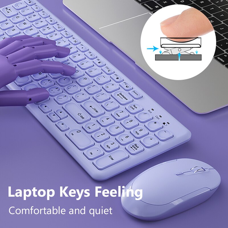 EAOR 2.4G Wireless Keyboard & Mouse Combo for ... – Grandado